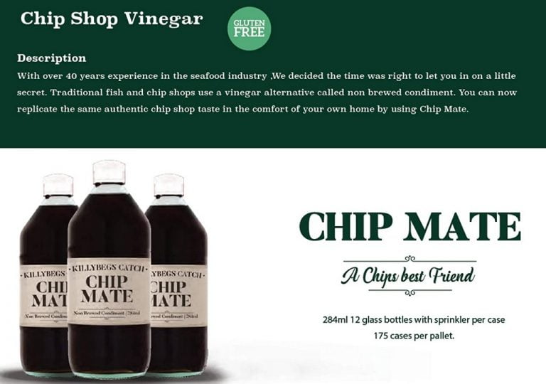 Chip Mate non-brewed condiment - Shines Seafood