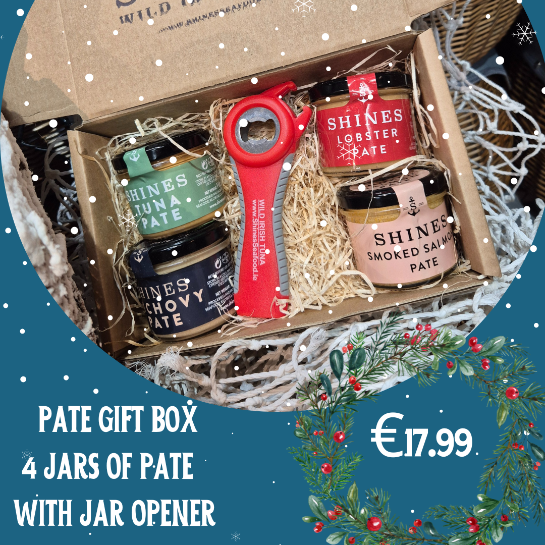 Shines Pâté GIFT BOX 4 X100g Jar - Shines Seafood